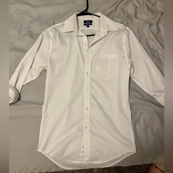 George | Shirts | Mens White Button Up | Poshmark